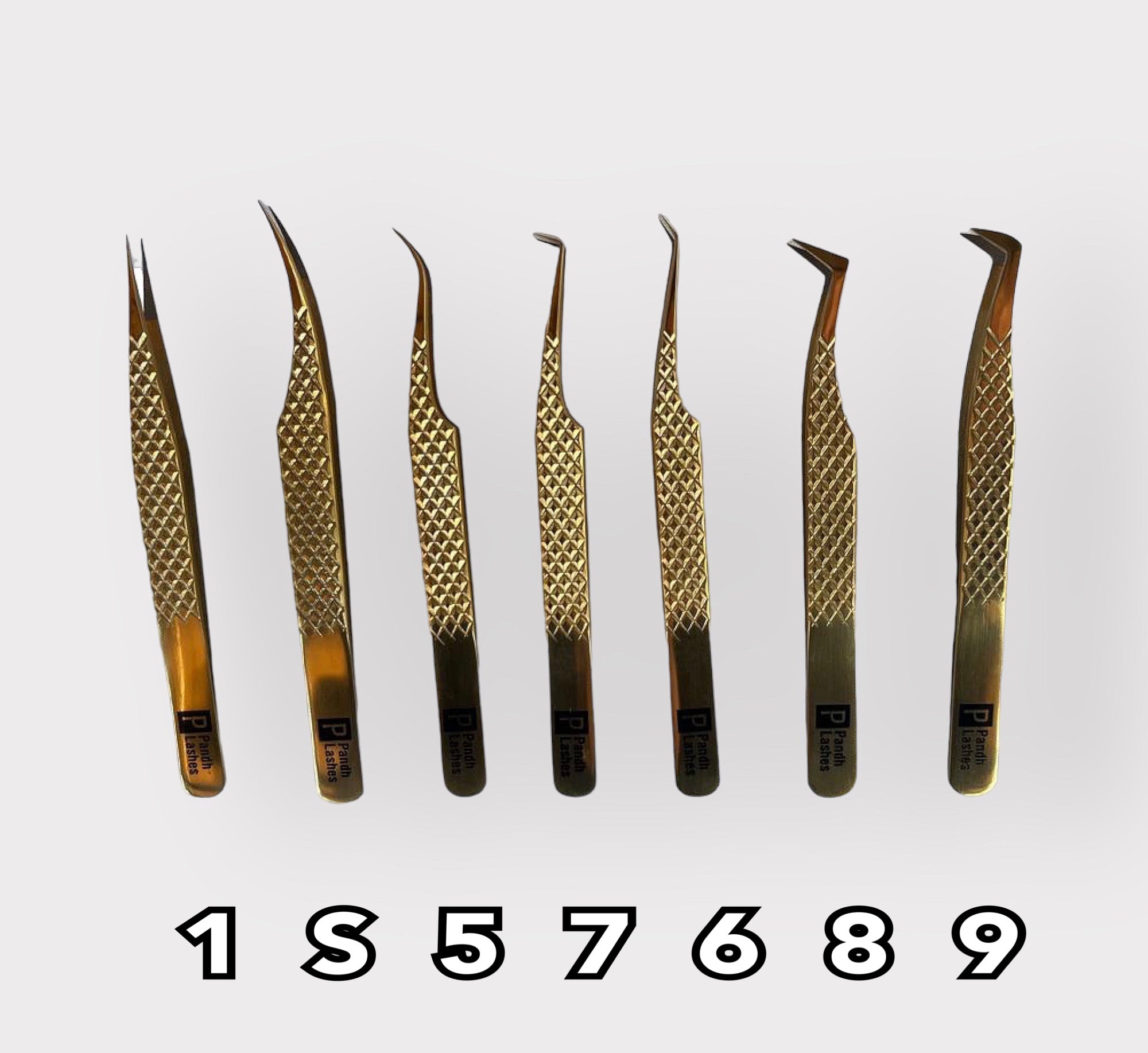 Pensete gene Gold fiber tips – pandhlashes