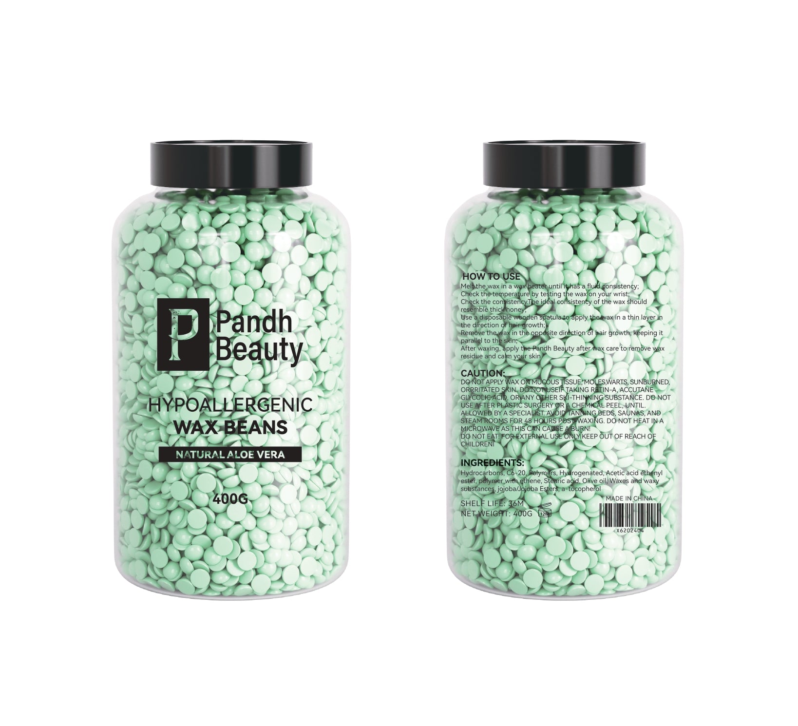 Ceara Epilat Elastica Premium PandH Aloe Vera, 400g – pandhlashes